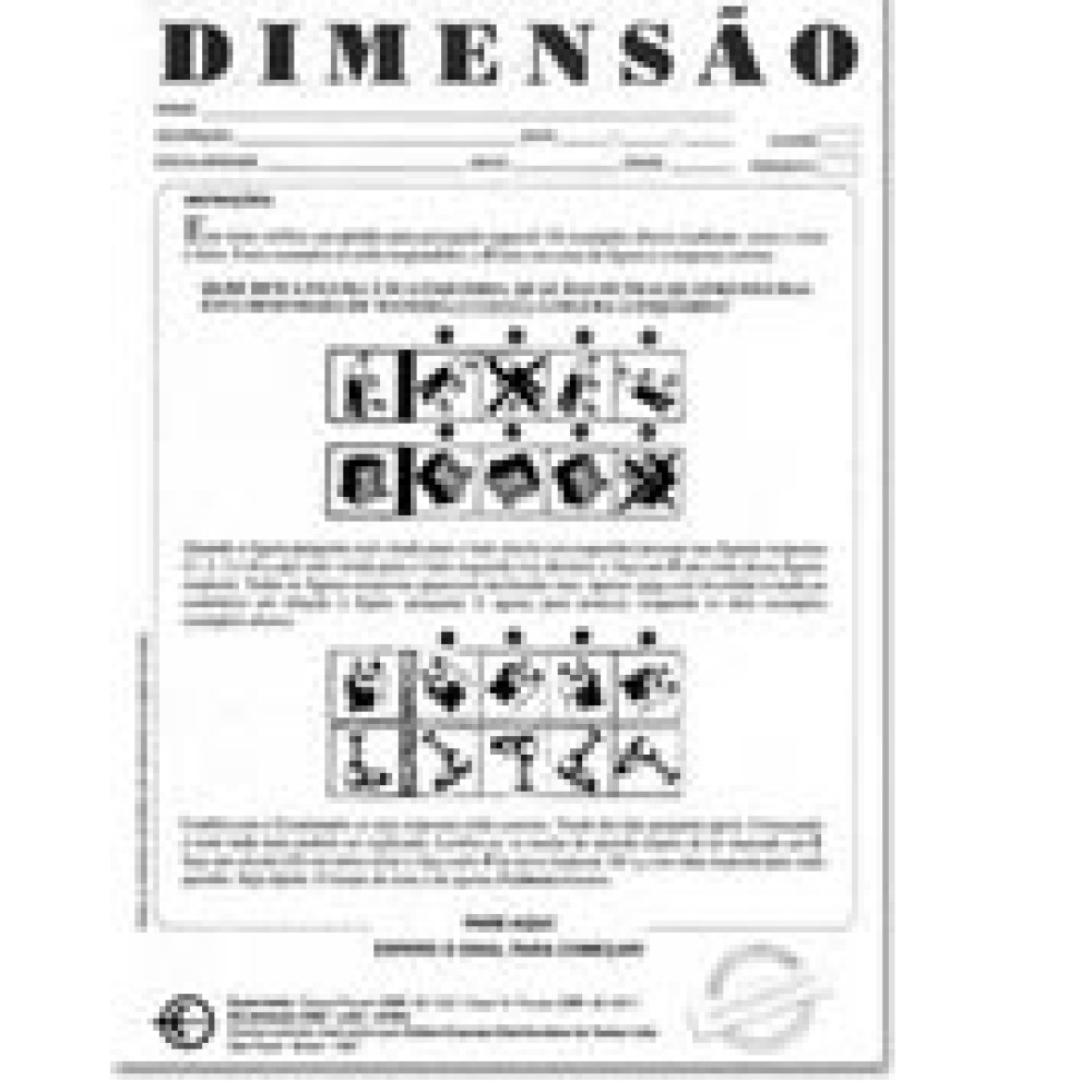Bateria TSP - Dimensão